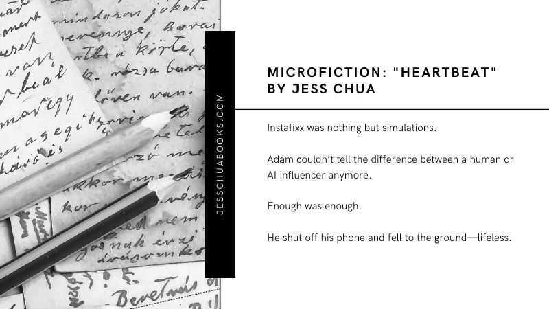 My Microfiction in 50 Give or Take – Jess Chua